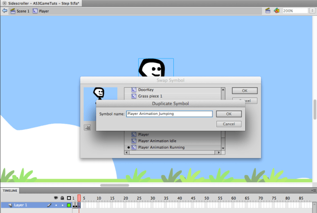 Sidescrolling Platformer — Part 9 — Animated Player Movements « AS3 ...